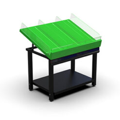 Fruit & Veg Produce Display Tables: Supermarket & Grocery Store Fruit ...