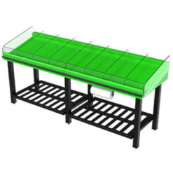 Supermarket & Grocery Store Produce Displays For Sale: Retail Produce ...